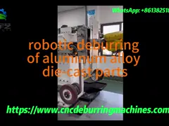 Equipo robótico de depuración de 380 V para la eliminación de flash para aleaciones de aluminio y zinc