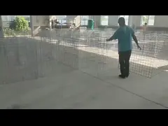 Military explosion-proof cage for real-life CS training base exercises, blast barrier defense fortress, shelter, electri