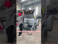 Plastic Pallet crusher machine