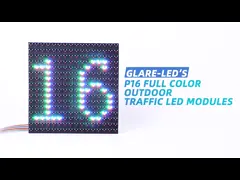 China Traffic LED Modules P10 P16 P20 P25 P31.25 LED Module Traffic Led Display Module Road Shoulder Message for sale