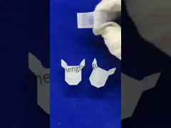 cnc semiconductor opaque frosted perforated quartz sheet