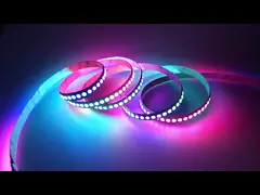 China Addressable Rgb Flexible Self-Adhesive Light Strip 2811 Fantasy Rope Light Ip65 Waterproof Linear Light 10mm for sale