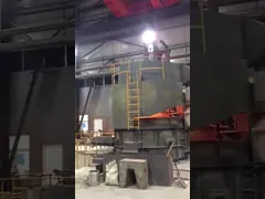 Steelmaking electric arc furnace site operation display