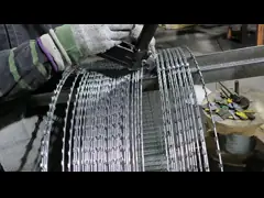 Stainless steel BTO-22 Concertina Razor Wire