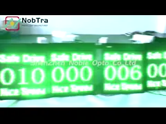 China 188 Digit Screen And 1 Line Screen Screen Traffic Sign for Speed Measurement in Demanding Environments for sale