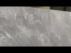 China Grey And White Carrara Quartz Countertop 3200x1600 Quartz Bathroom Vanity Tops for sale