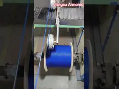 China Lc To Fc Duplex Armored Lc Fc Fiber Patch Cord 10m 3.3mm Blue PVC Jacket FTTH for sale