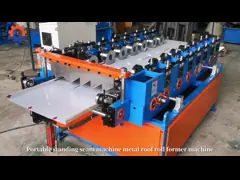 Portable Standing Seam Roll Forming Machine