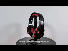 China Free Sample Laptop Custom Gaming Headsets For Turtle Beach Casque 50mm Driver LED Mic 2.2M Cord for sale