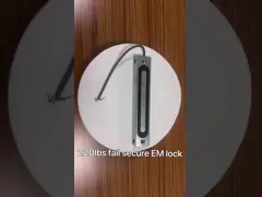 220lbs Fail Secure Magnetic Lock 12/24V DC JS-110 Suitable For Small Cabinet Door