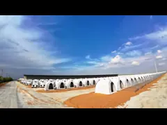 Weather Resistant White Plastic Calf Hutches