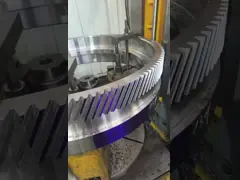 Parte di trasmissione della ruota di ingranaggio in acciaio OEM su misura per applicazioni ad alta precisione