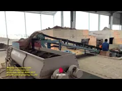 듀플 샤프트 믹서 토양 벽돌 공장에서 벽돌 제조 프로세스를 위한 원자재 믹서