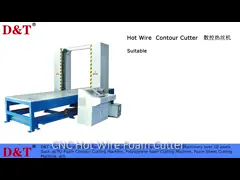 Multi-Functional Fast EPS Hot Wire CNC Foam Cutter 2D , 1.5M / Min