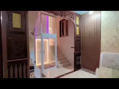 Romantic home screw elevator