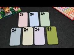 Strong Magnetic Real Liquid Silicone Mobile Phone Cover For IPhone 16