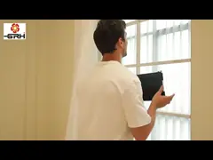 China Smart Speaker Bathroom Hotel Full Shower Led Lighted Mirror Wall Hanging Rectangle for sale