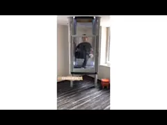 Limited Space Capsule Elevator Automatic Door Type Gearless Home Elevators 025-0.4 m/s