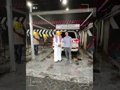 Our technician is installing the car washing machines for client at Liyadh Saudi Arabia !