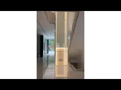 Bruine schroefgedreven lift voor thuisgebruik Snelheid 0,15 M/S Makkelijk te installeren