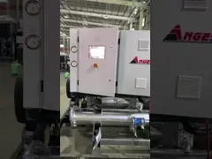 Shell and Tube Condenser and Evaporator Water Cooled Screw Chiller with PLC Control