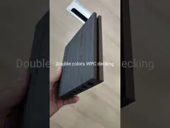 138x23 Double Color WPC Decking Boards Composite Coextrusion Floor Wood For Terrace