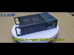 High Power 4G Manpack MANET Radio FHSS