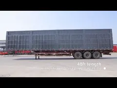 side dump truck semi trailers