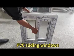 PVC sliding window