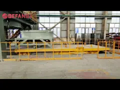 Large Duty Moble Reel Transfer Cart,Customized Track Turntable Transfer Trolley