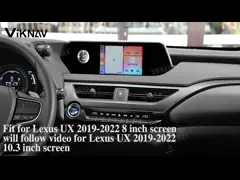 Viknav Linux System For Lexus UX 2019-2022 Wireless Apple CarPlay Android Auto Only Support Original Car OEM Screen