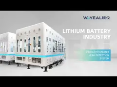 Wayeal Vacuum Chamber Helium Leak Detector System for Lithium Battery Industry