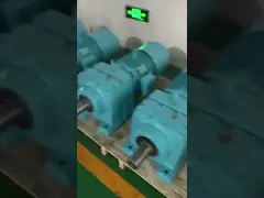 China Coaxial inline Helical Bevel Gear Reducer 2hp Electric Motor For Conveyor Belt for sale