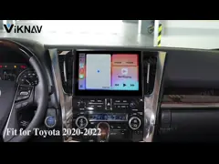 Viknav Linux System For Toyota Alphard 2020-2022 Wireless Apple CarPlay Android Auto Only Support Original Car Screen