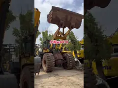 KOMATSU470 Second Hand Wheel Loaders WA4708M0 Model 5.20m3 Bucket Capacity