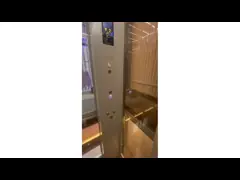 Graceful Traction Home Elevator / Electric Traction Lift 400-1000 Kg Capacity