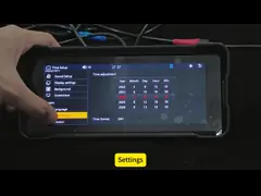 China 6.86inch Motorcycle Portable GPS Navigation Device Touch Screen Supports Radio Function Dashboard Wireless CARPLAY Android AUTO for sale