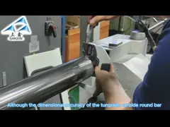 Tungsten Carbide Rod OD Size and Tolerance Inspection