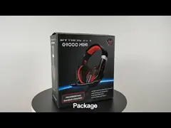 China Custom Logo LED RGB Gaming Headset Over Ear Gaming Headphones For PC And PS4 for sale