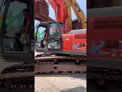 Second Hand HITACHI ZX270 Crawler Hydraulic Excavator 1.62m3 Bucket Capacity