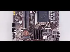 China CE FCC ITX Motherboard Intel H510 Chipset LGA 1200 64GB Capacity Mini ITX DDR4 for sale