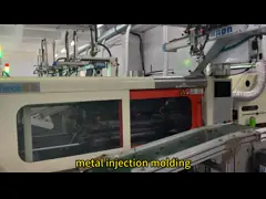 China Powder Metallurgy Injection Molding Hardware Stainless Steel Pneumatic Joint Pipe PZ Injection Molding for sale