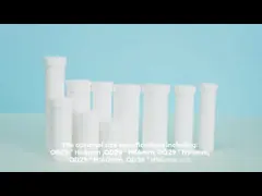 China Desiccant Included In Effervescent Tablet Packaging Spiral Lid Design Made Of PE for sale