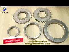 What are the shapes of Shredding Blades