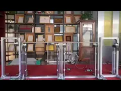 China Outdoor / Indoor Turnstile Flap Barrier Gate Motor For Metro Entrance And Exit for sale