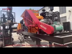 mobile jaw crusher