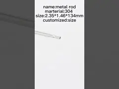 Custom 304 Stainless Steel Metal Outer Rod