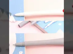 China Creative Cartoon Little Mouse Silicone Gel Pen 0.5mm Needle Tube Neutral Pen for sale