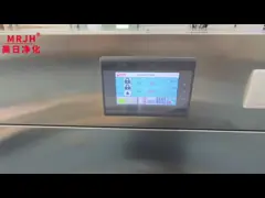 China Clean Room Xenon Lamp Pass Through Box Window Stainless Steel Electrostatic Interlock for sale