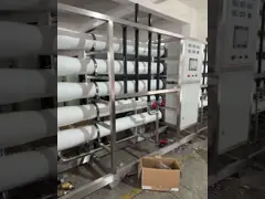 China 98% Rejection Rate Saltwater Reverse Osmosis Device For Seawater Desalination for sale
